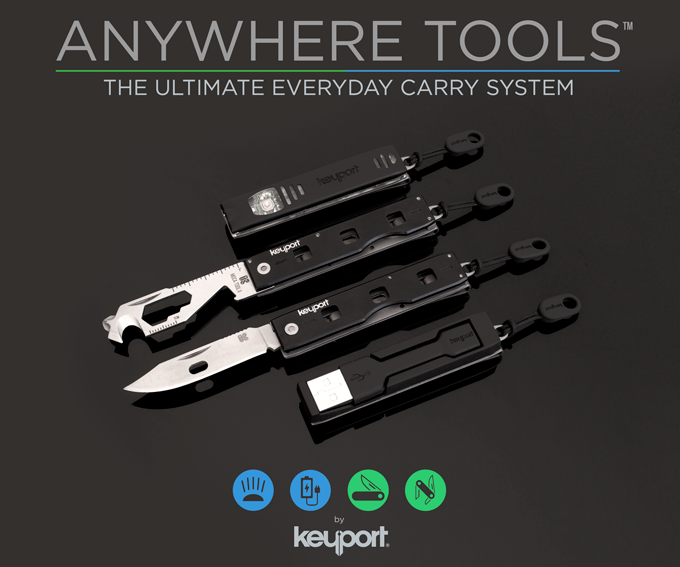 Anywhere Tools - Modular Everyday Carry System | Keyport
