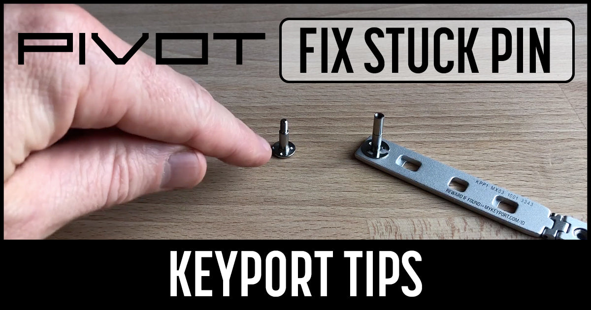 How To Fix a Stuck Extension Pin on Your Pivot | Keyport