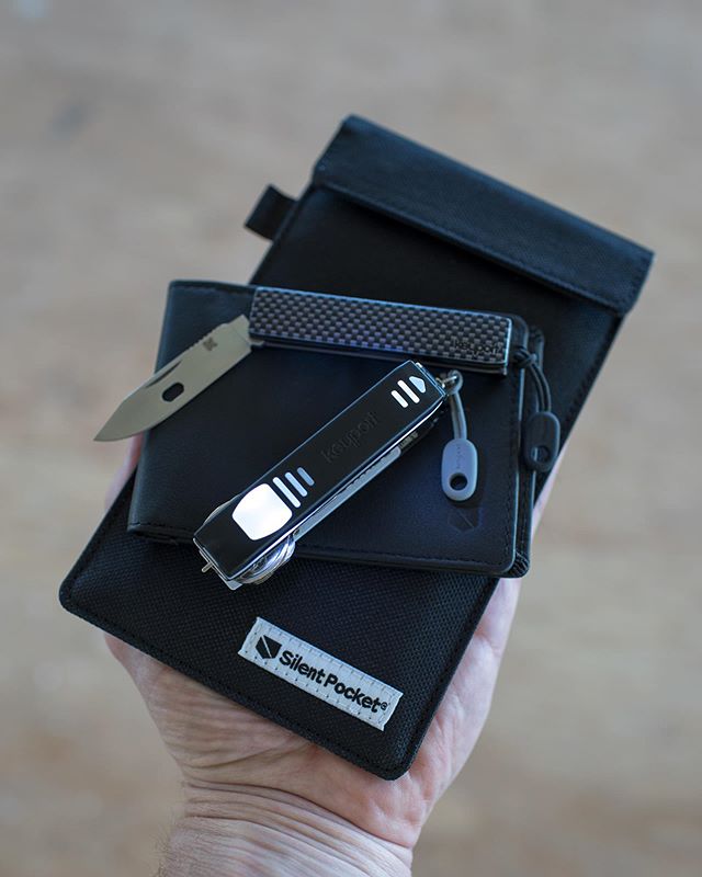 Silent Pocket RFID Shielding Faraday Bags, Wallets | Keyport