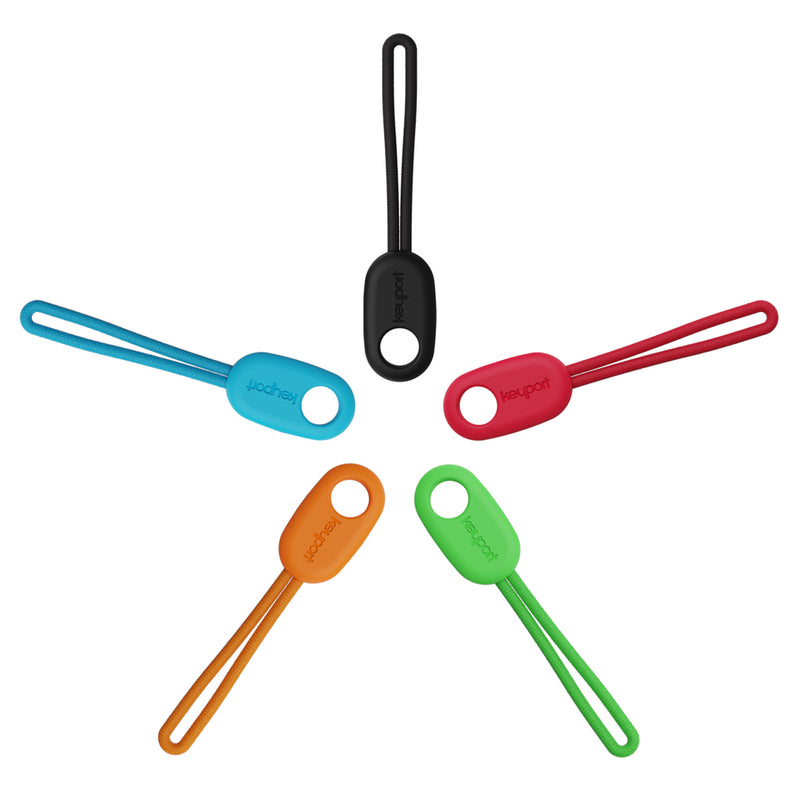 ParaPull 5-Pack Paracord Zipper Pull Lanyards | Keyport
