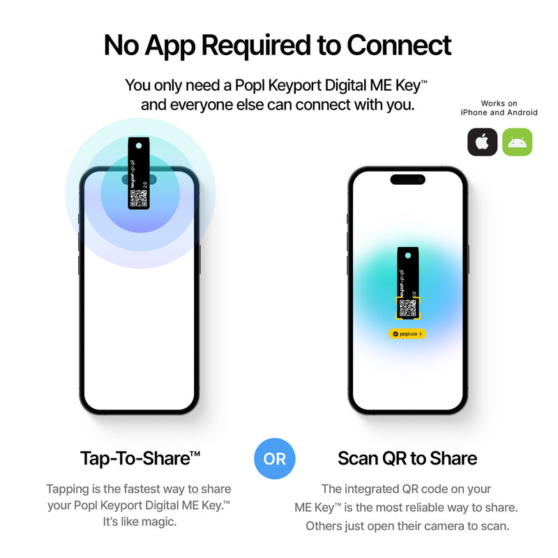 Popl x Keyport Digital ME Key™ 2.0 - Digital Business Card