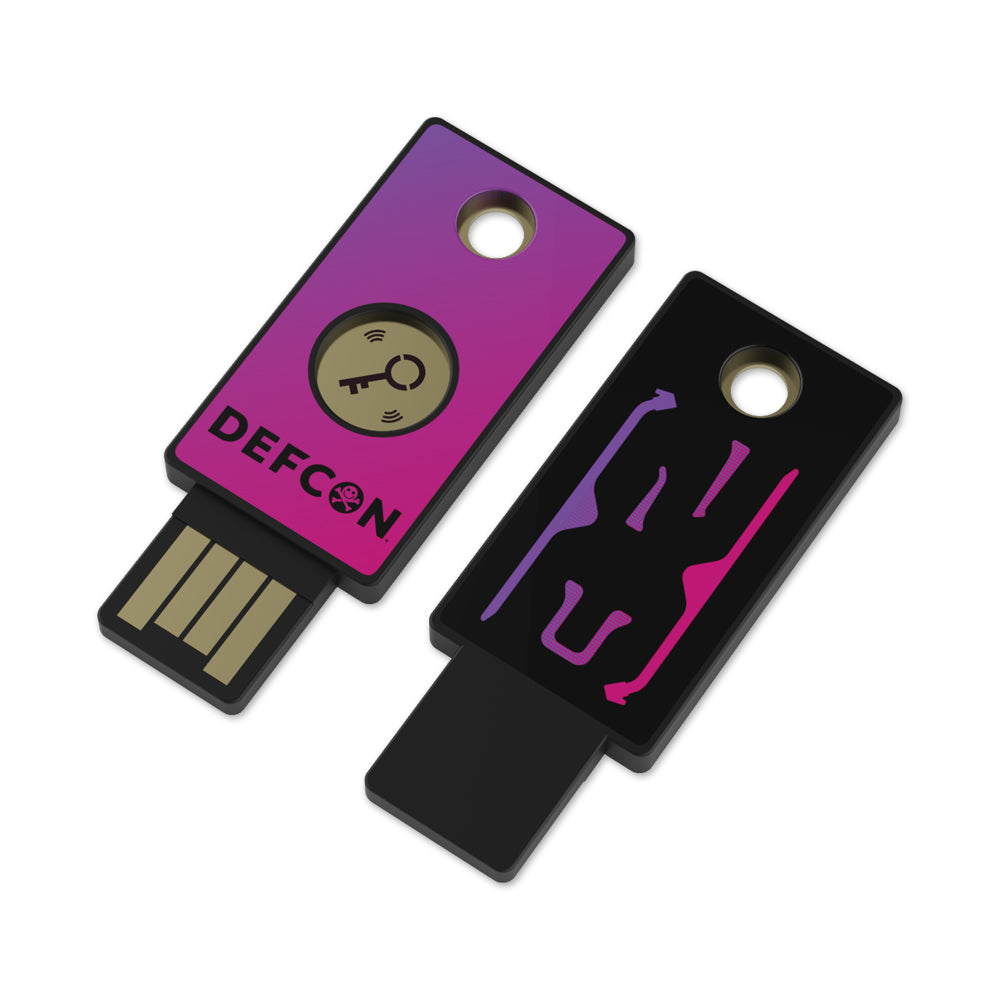 DEF CON 32 YubiStyle Cover for Your YubiKey | Keyport