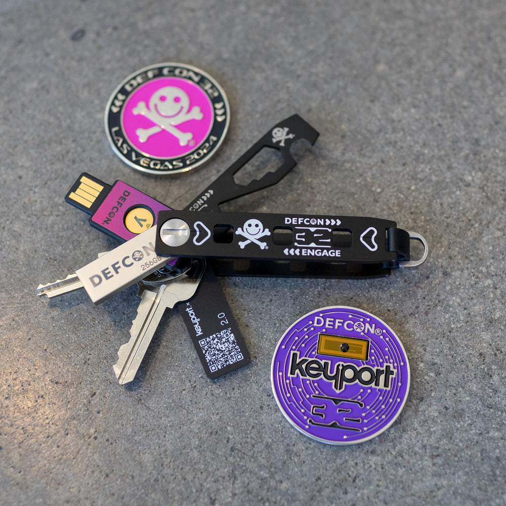 Limited Edition DEF CON 32 Pivot 2.0 Key Organizer | Keyport
