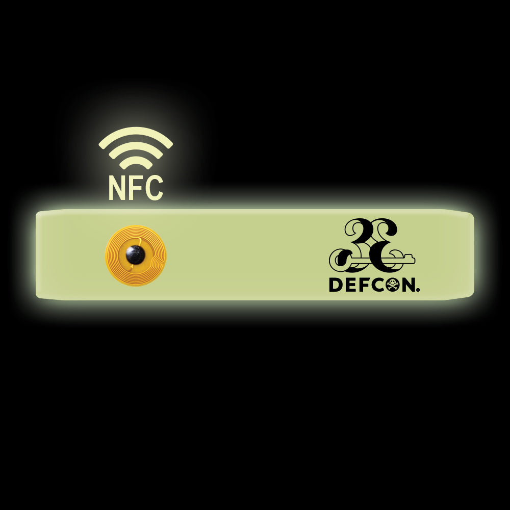 DEF CON 33 Glow-in-the-Dark NFC Faceplate | GITD | Keyport