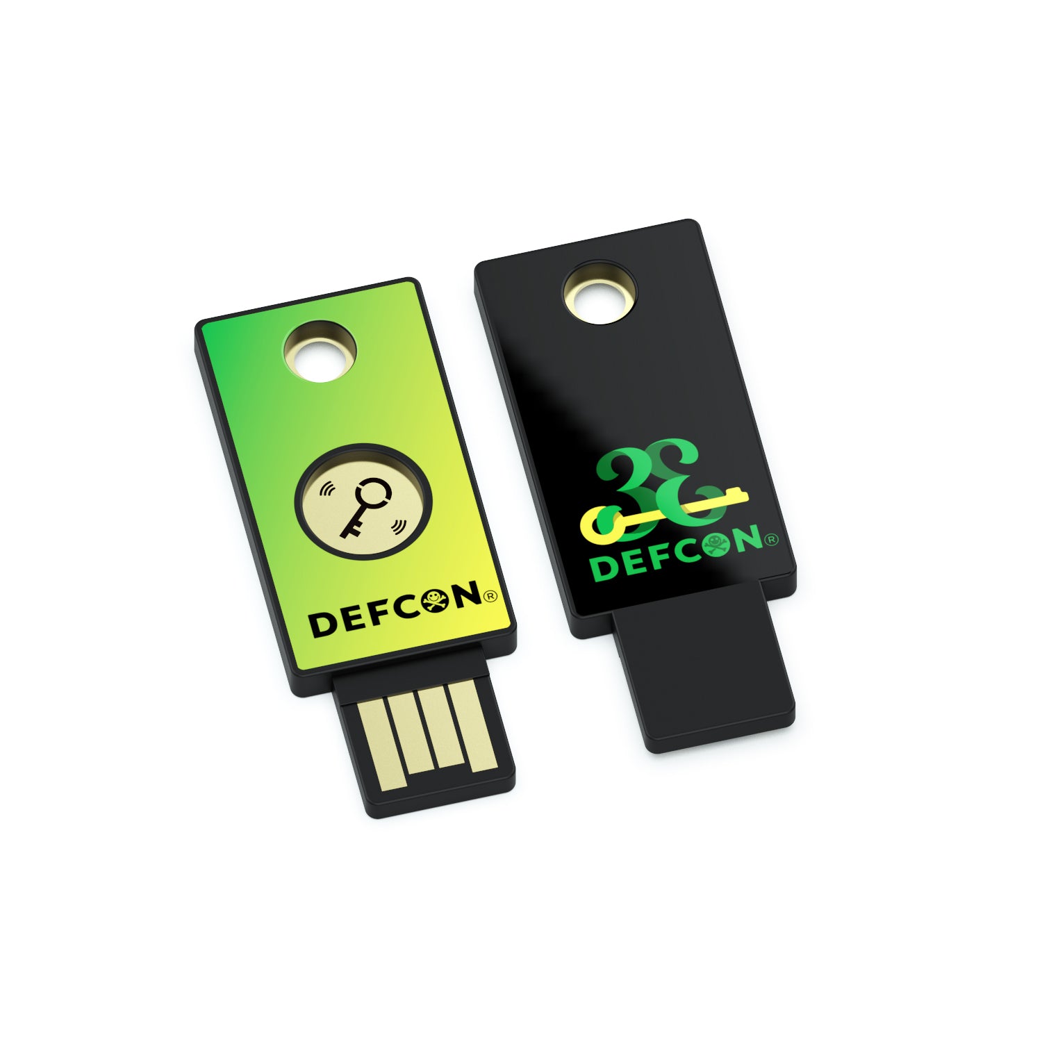 DEF CON 33 YubiStyle Cover for YubiKey | Keyport x Yubico