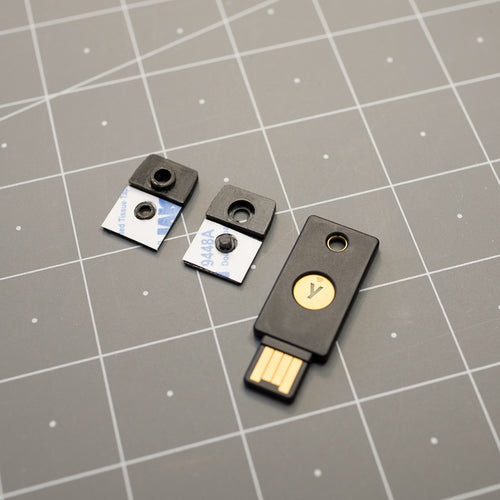YubiKey NFC Adapter - 3D Printed | Designed for Keyport Pivot