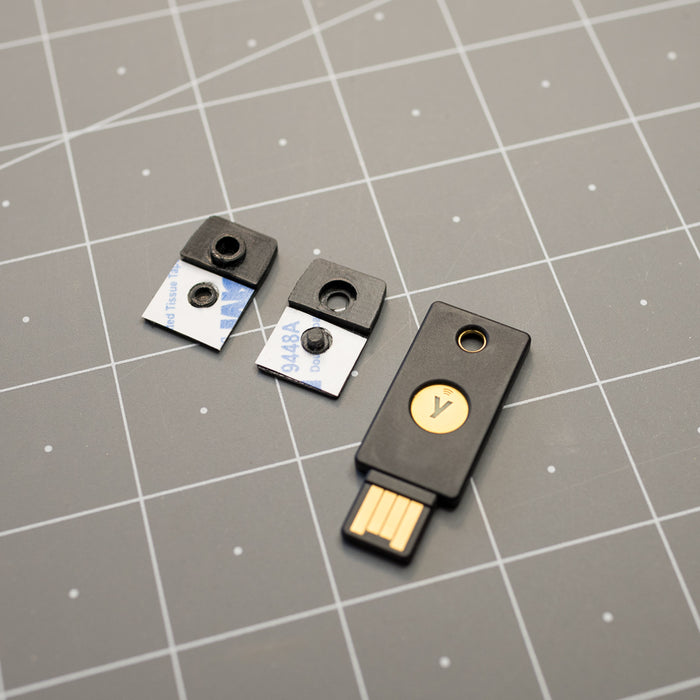 YubiKey NFC Adapter - 3D Printed | Designed for Keyport Pivot