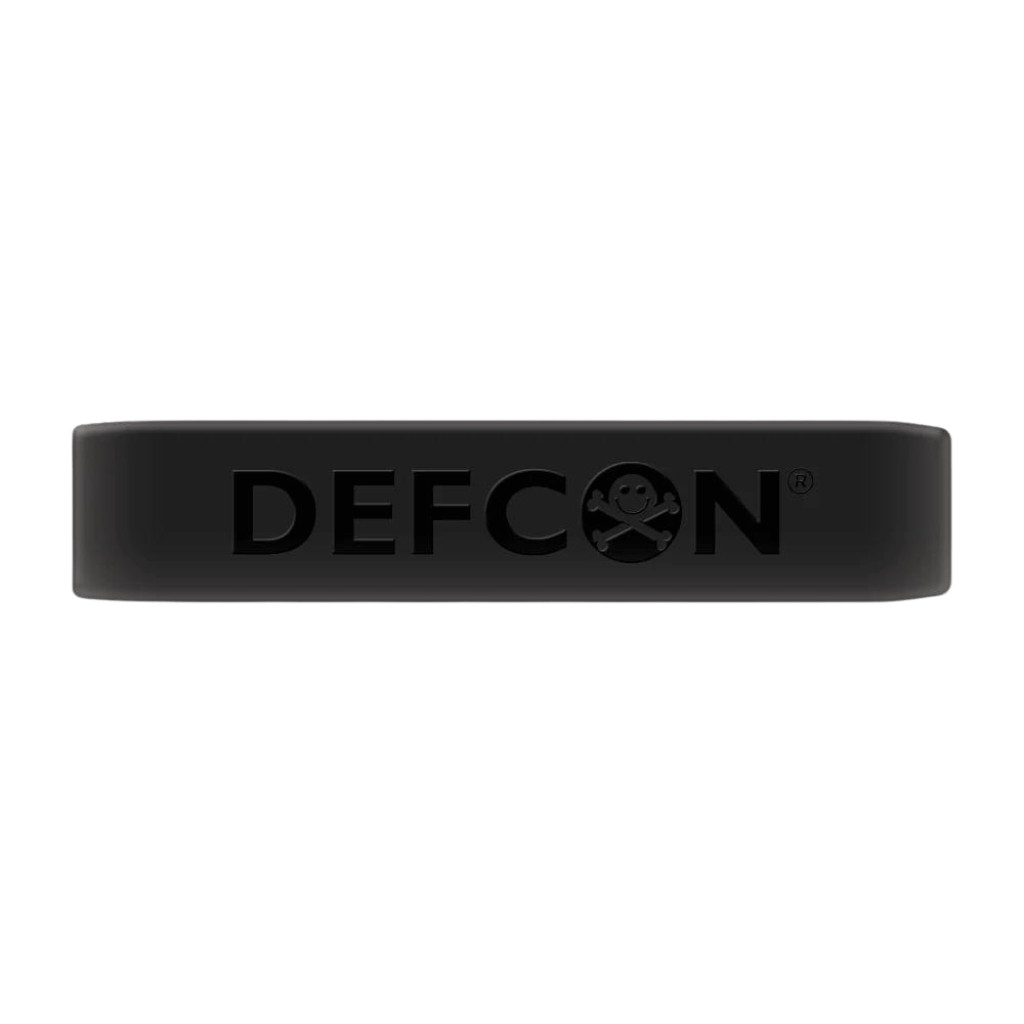 DEF CON Logo Blackout Faceplate | Black on Black | Keyport