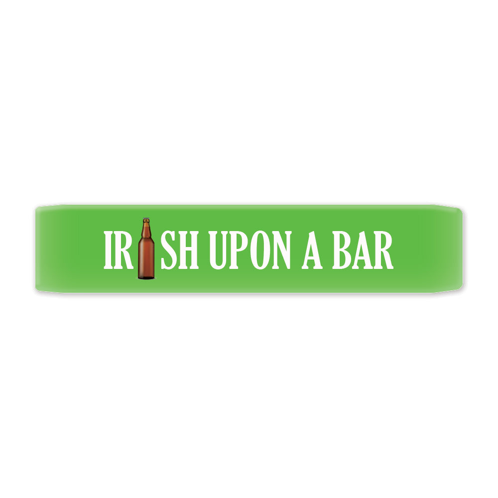 Irish Upon a Bar Faceplate 🍀 St Paddy's Side Plate | Keyport